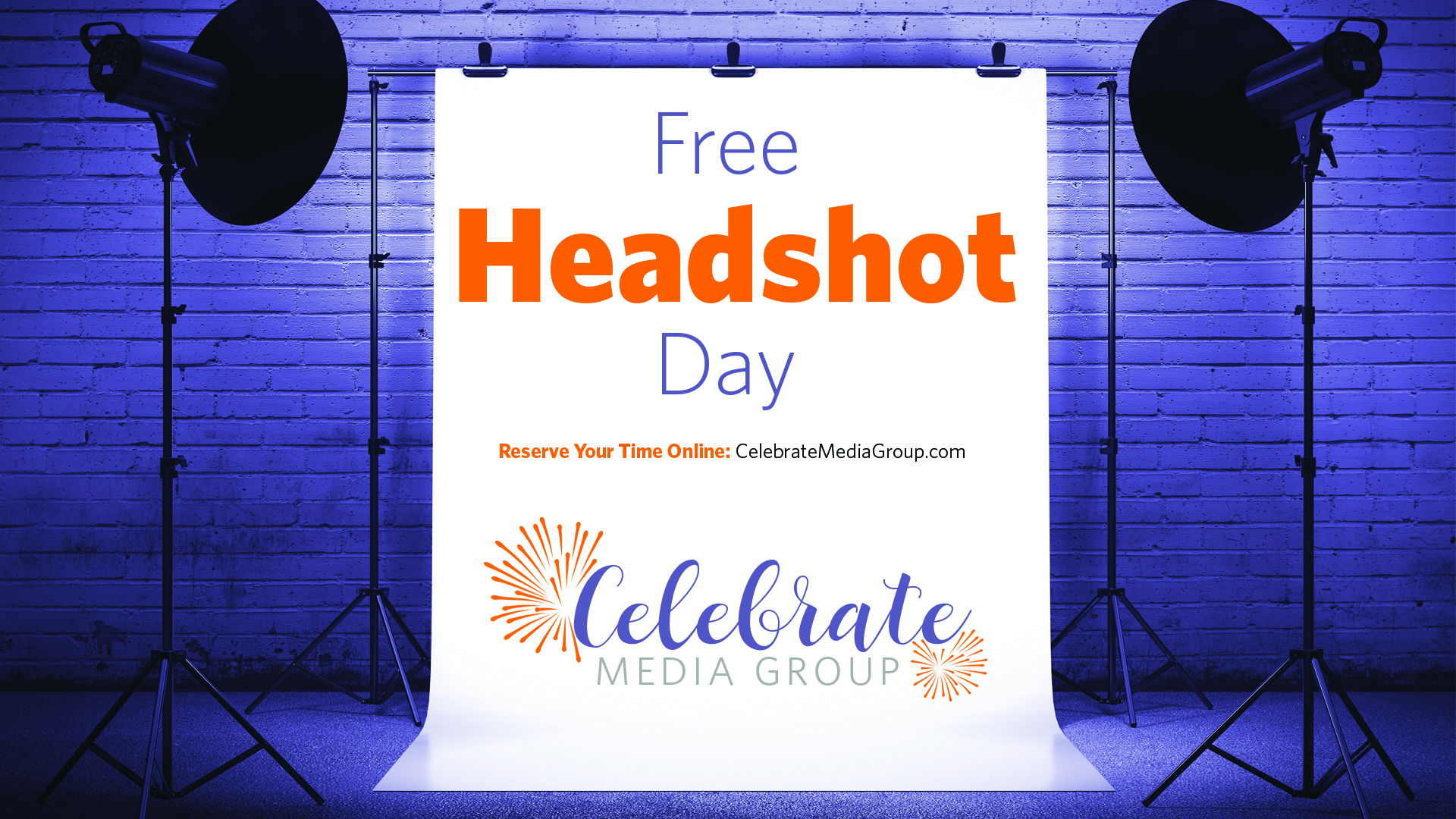 Free Headshot Day - Celebrate Media Group